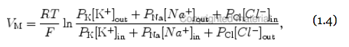 Solved Consider the Golman Hodgkin Katz (GHK) equation and | Chegg.com