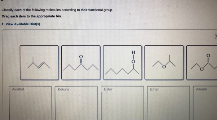 Solved: Classify The Following Molecule According To Its F... | Chegg.com