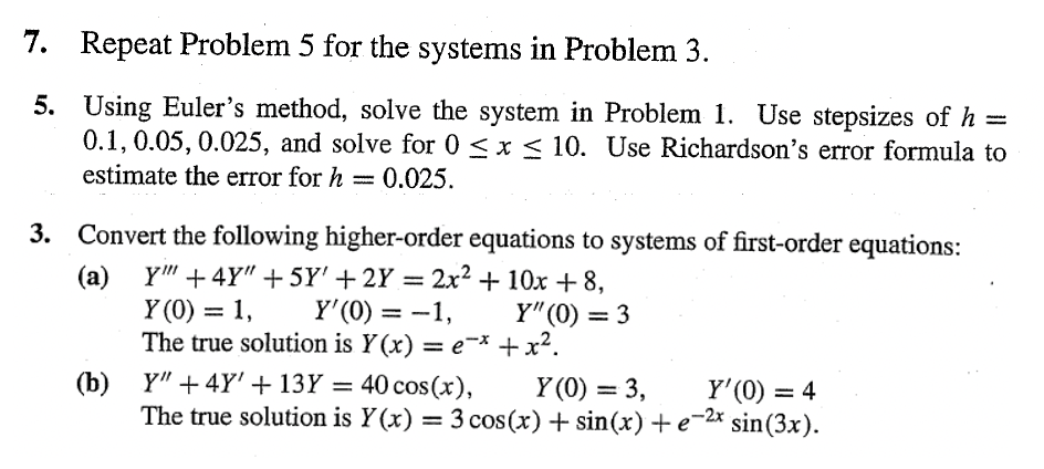 Solved Problem 7 ﻿please! please solve by hand solution | Chegg.com