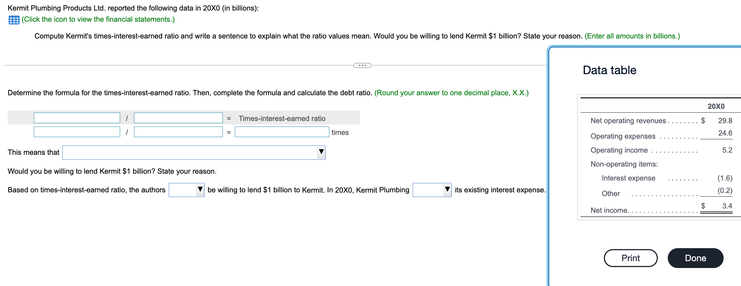 Solved Kermit Plumbing Products Ltd. reported the following | Chegg.com