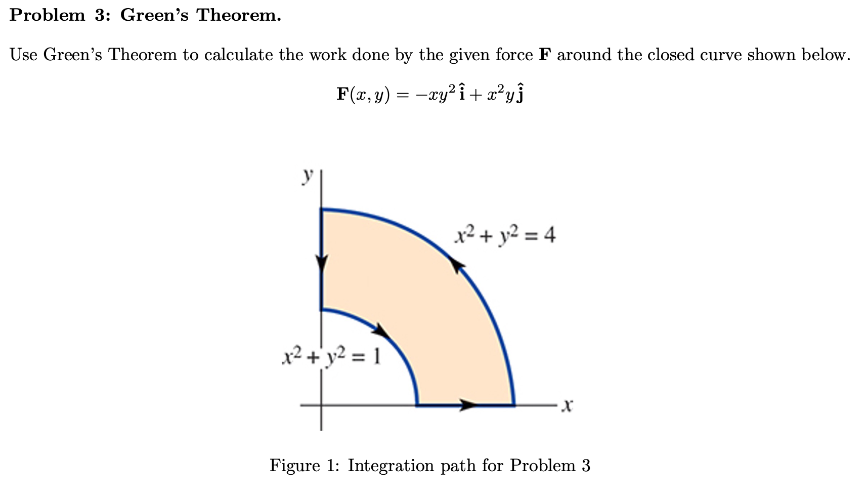 Solved Problem 3: Green's Theorem. Use Green's Theorem to | Chegg.com Solved Problem 3: Green's Theorem. Use Green's Theorem to | Chegg.com