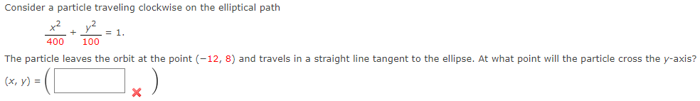 Solved Consider a particle traveling clockwise on the | Chegg.com