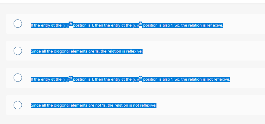 Solved Discrete Mathematics: Consider the following | Chegg.com