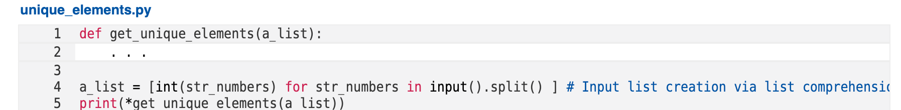 Solved Problem Statement: Given a list of numbers, find and | Chegg.com