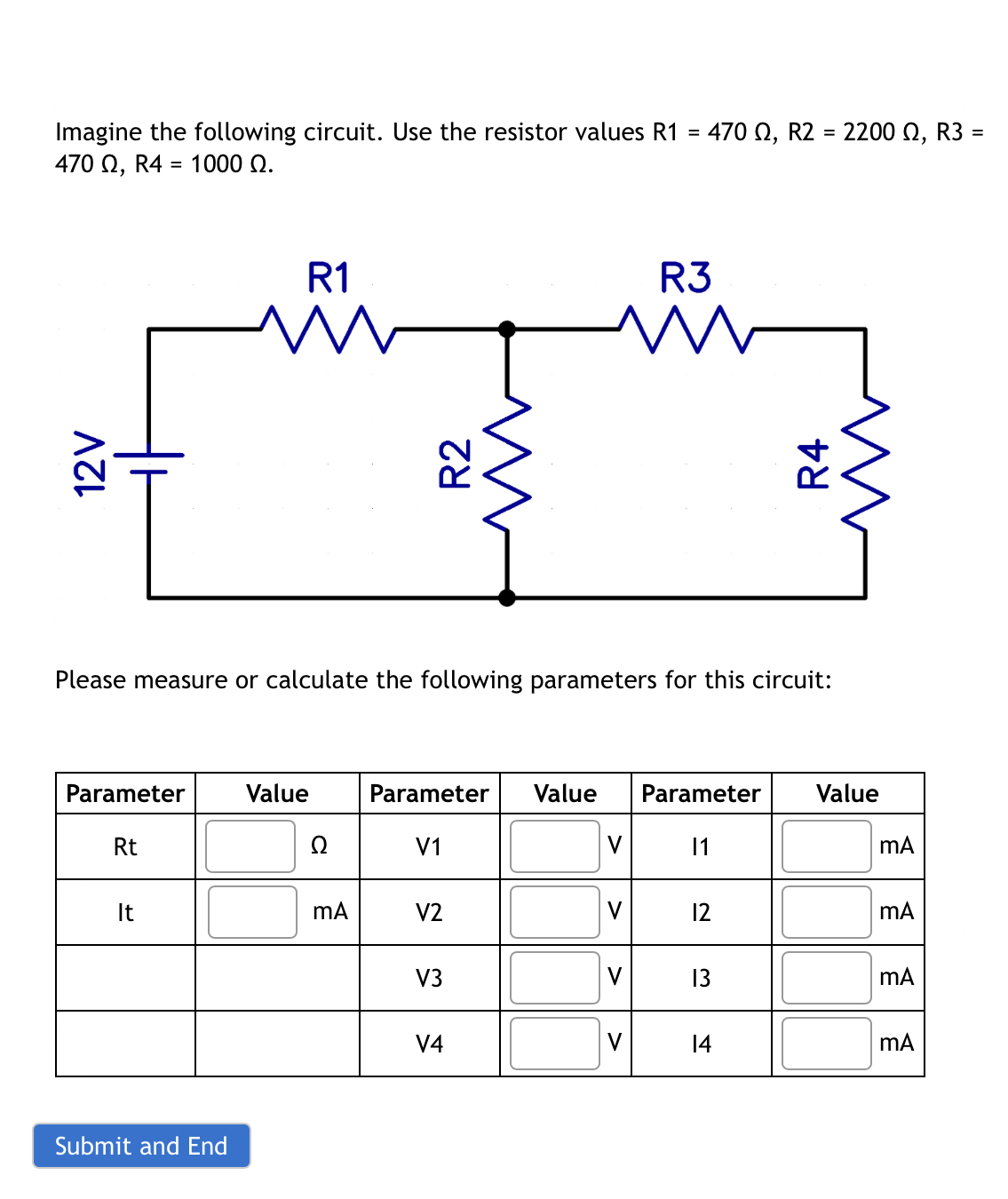Solved Imagine the following circuit. Use the resistor | Chegg.com