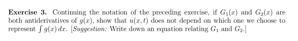 Solved Exercise 3. Continuing the notation of the preceding | Chegg.com