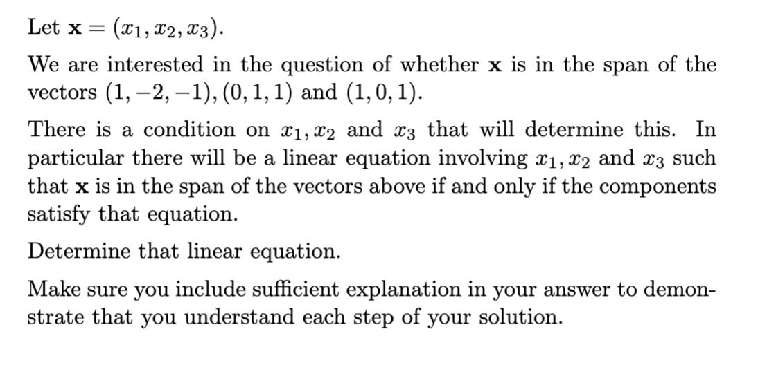 Solved Let x=(x1,x2,x3). We are interested in the question | Chegg.com