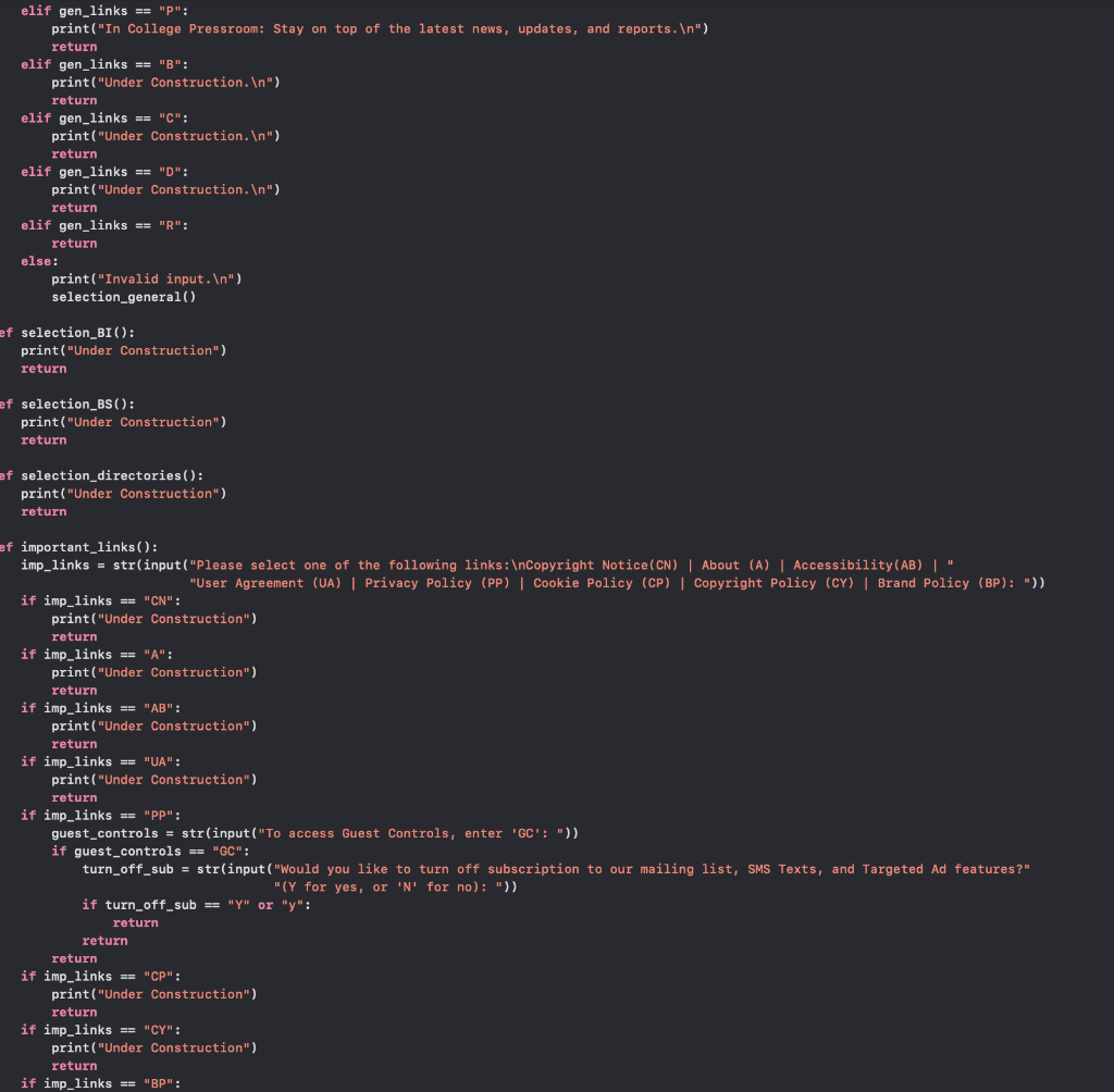 Solved Generate a test file for the following code. | Chegg.com