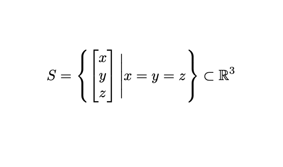 Solved Verify the three defining conditions for a subspace | Chegg.com