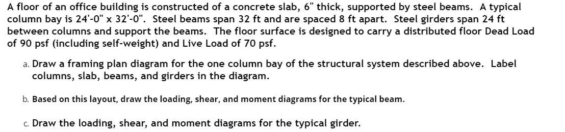 Solved A floor of an office building is constructed of a | Chegg.com