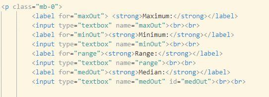 Solved This is for Java Script - I need help getting my | Chegg.com