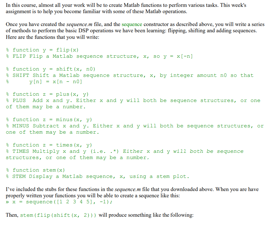 In this course, almost all your work will be to | Chegg.com