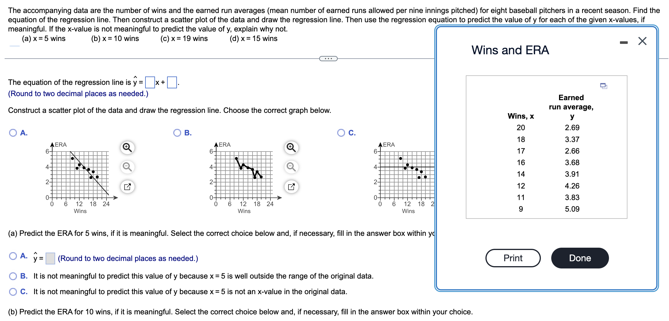 Solved meaningful. If the x-value is not meaningful to | Chegg.com