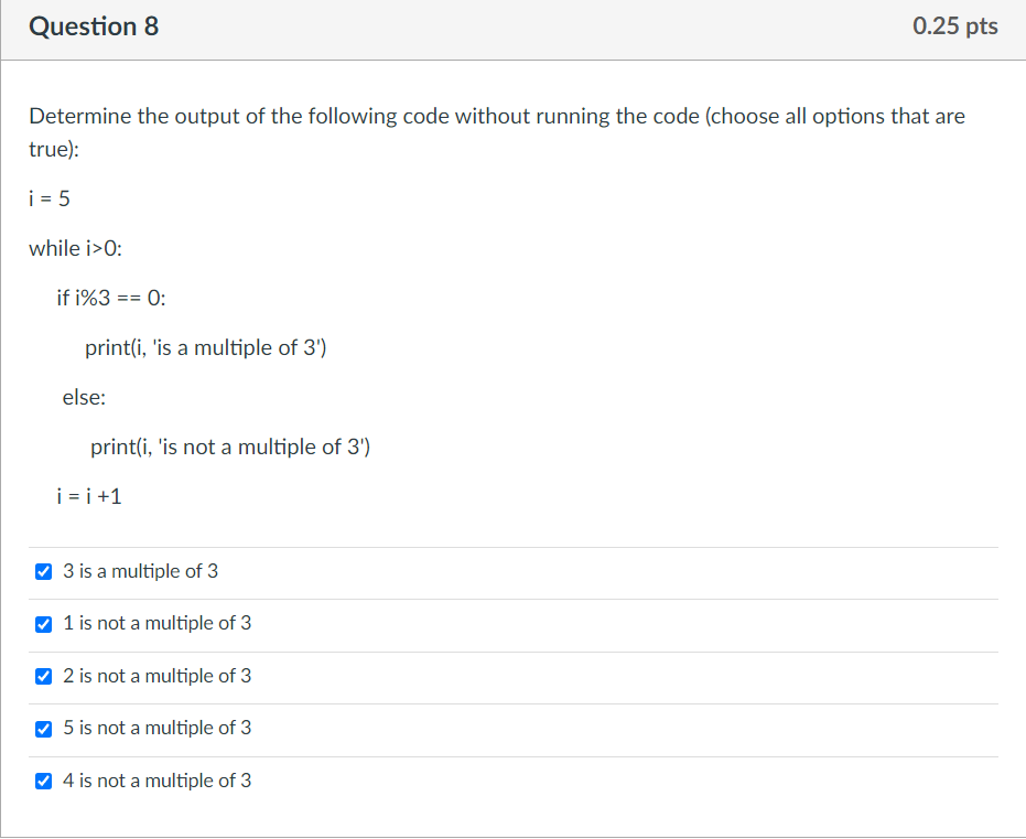 Solved Determine the output of the following code without | Chegg.com