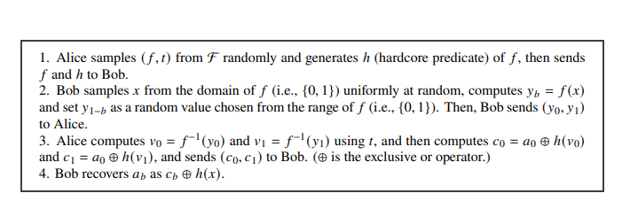Suppose Alice has data [1, 1, 0], and Bob has data | Chegg.com