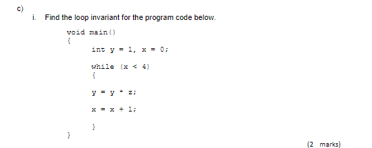 QUESTION 7 a) Prove the assignment segment given | Chegg.com