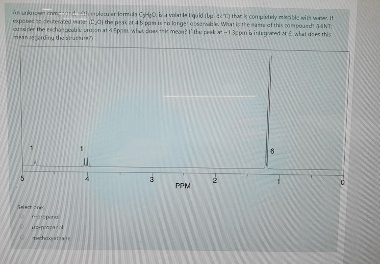 Solved Below is the 1H NMR spectrum for butan-2-one. As | Chegg.com