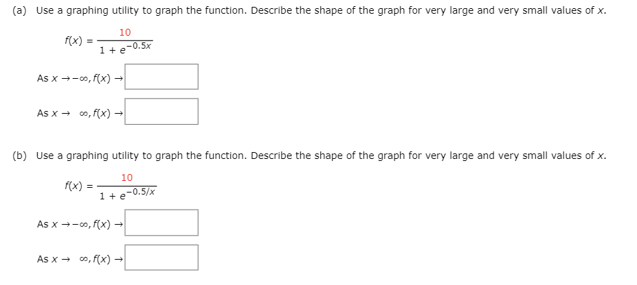Solved (a) Use a graphing utility to graph the function. | Chegg.com
