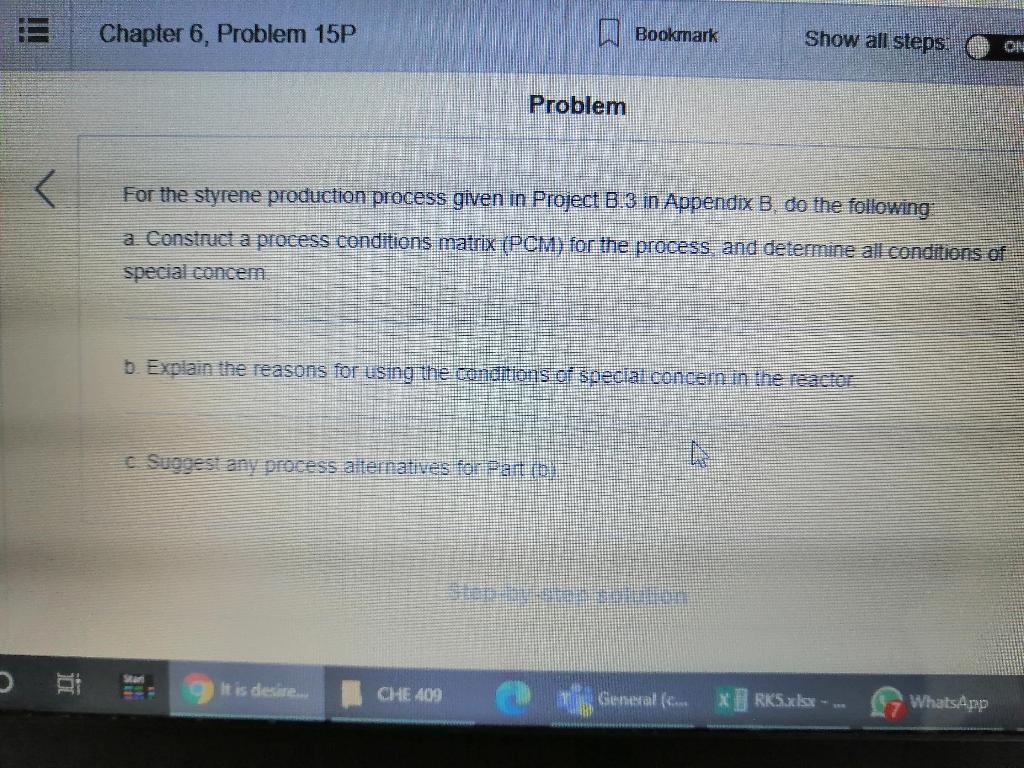 Chapter 6, Problem 15P ABookmark Show all steps | Chegg.com