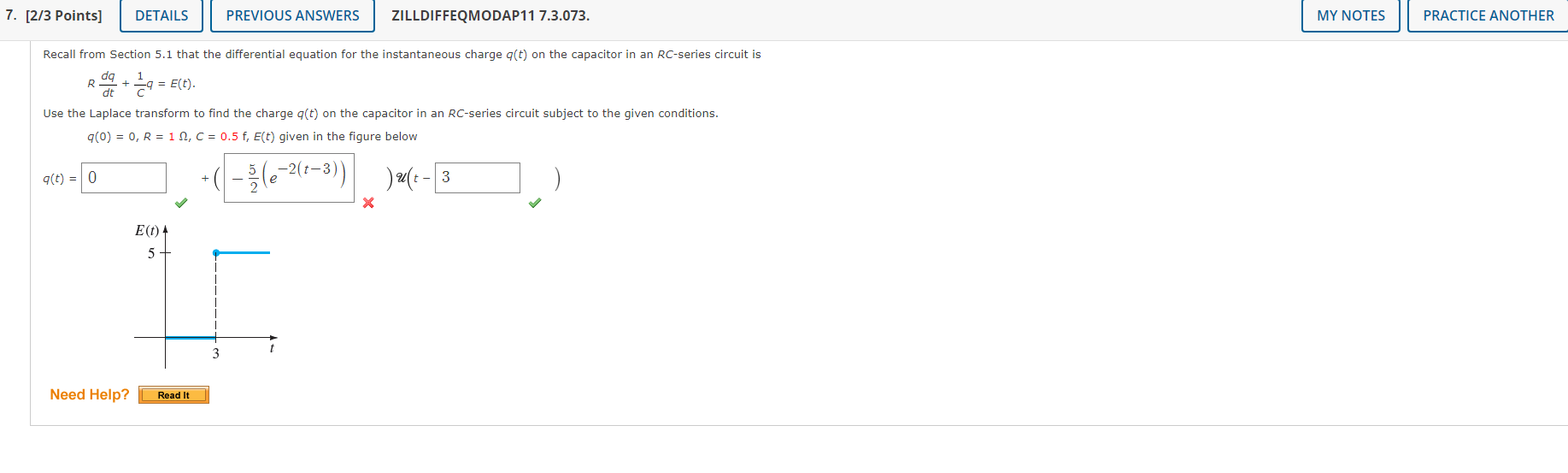 Solved Recall from Section 5.1 that the differential | Chegg.com
