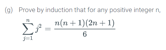 Solved Prove by induction that for any positive integer n, | Chegg.com