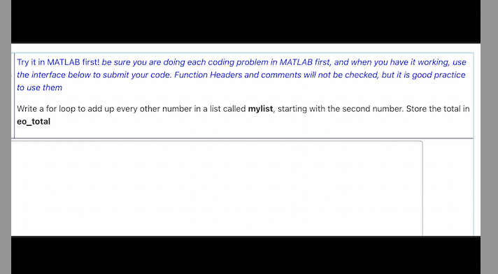 Solved Try it in MATLAB first! be sure you are doing each | Chegg.com