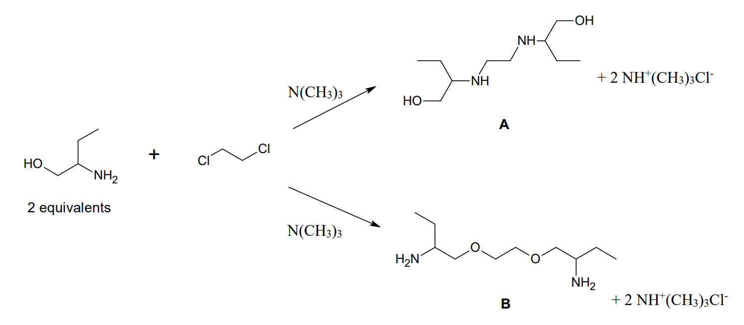 Solved In the following reaction only one of the shown | Chegg.com
