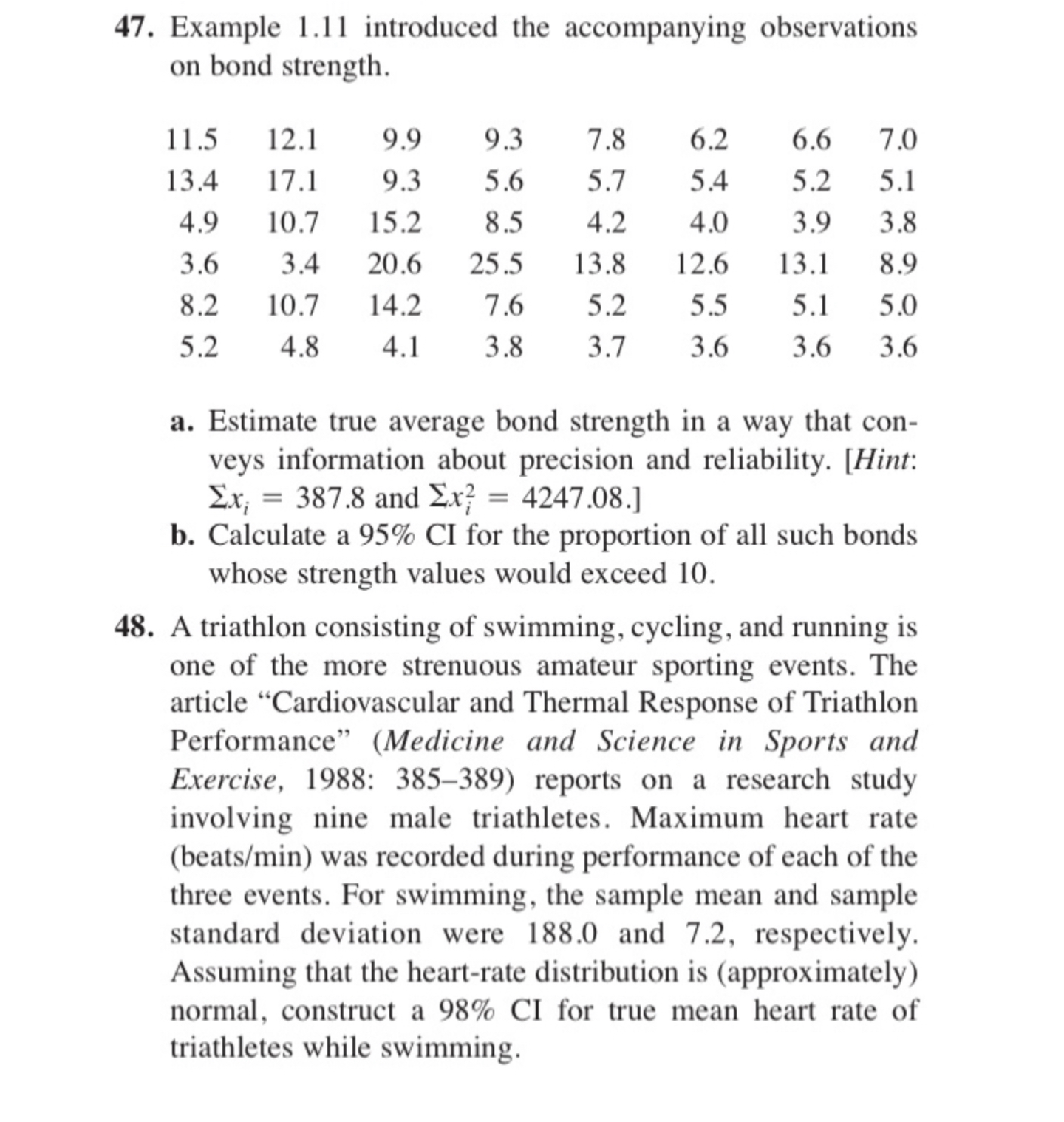 Solved Example 1.11 ﻿introduced the accompanying | Chegg.com