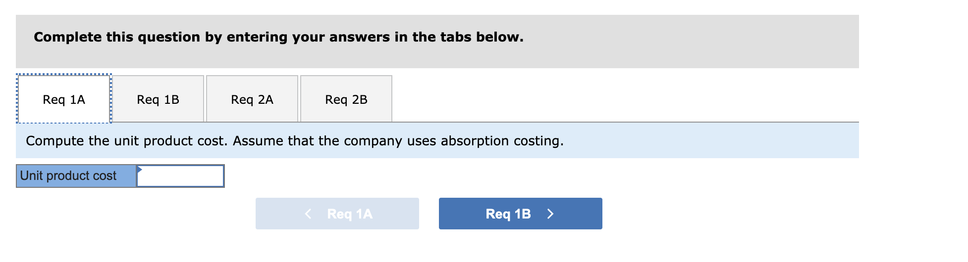 Solved Exercise 7-1 Variable and Absorption Costing Unit | Chegg.com