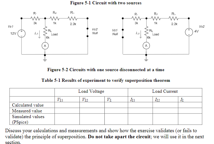 Solved Do not short circuit the power supply! Rather turn | Chegg.com