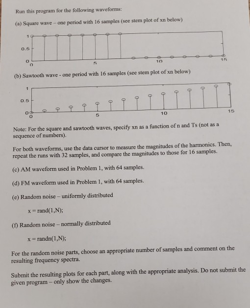 Part 1. Apply the MATLAB wvtool function to the | Chegg.com