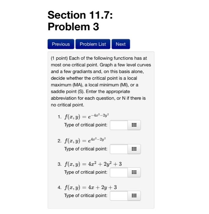 Solved Each of the following functions has at most one | Chegg.com