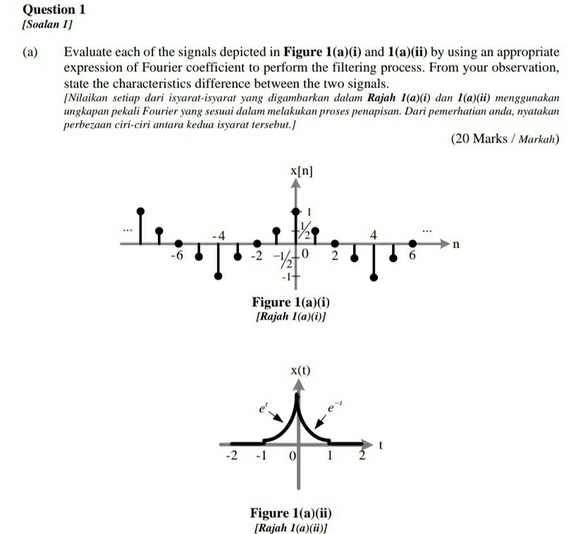 Solved Question 1 [Soalan 1] (a) Evaluate each of the | Chegg.com