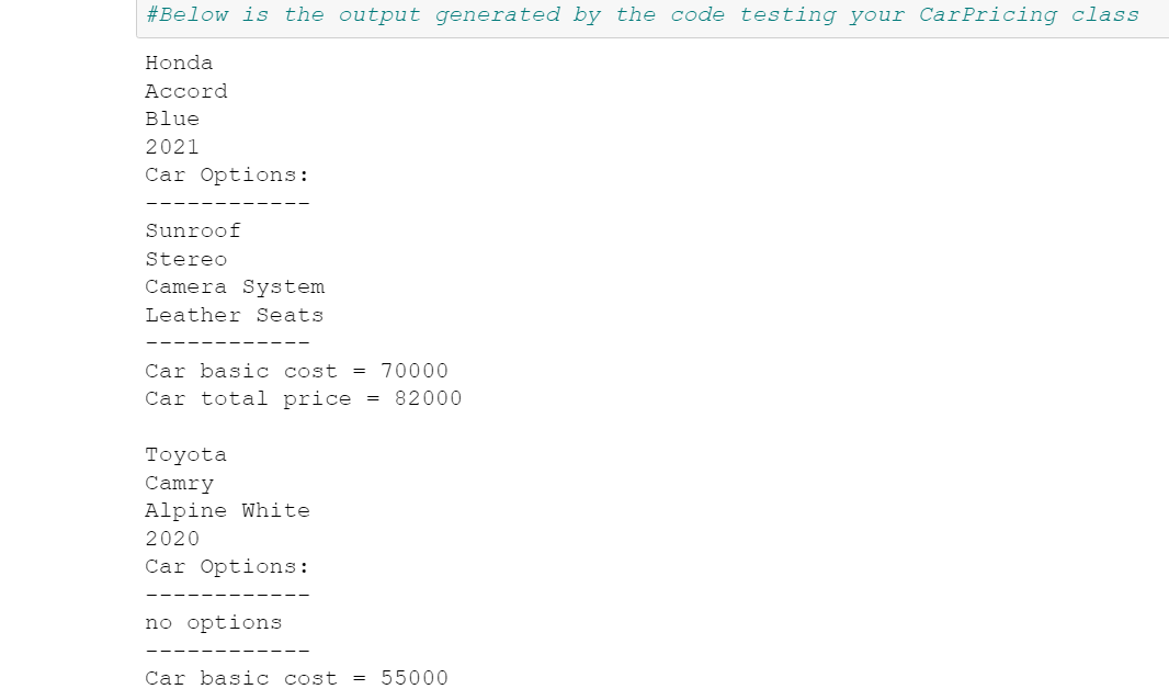 Solved Classes . A class describes objects with the same | Chegg.com