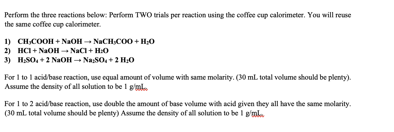 Solved I need help calculating the theoretical enthalpy | Chegg.com