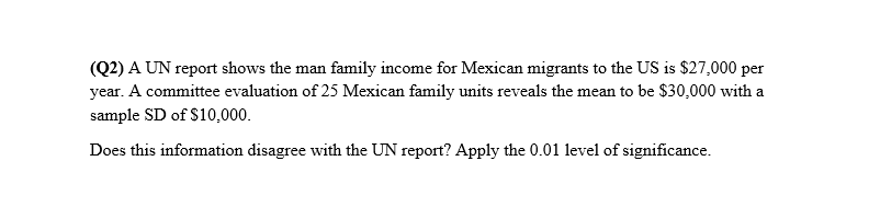 Solved For This Problem Use The Five Step Hypothesis