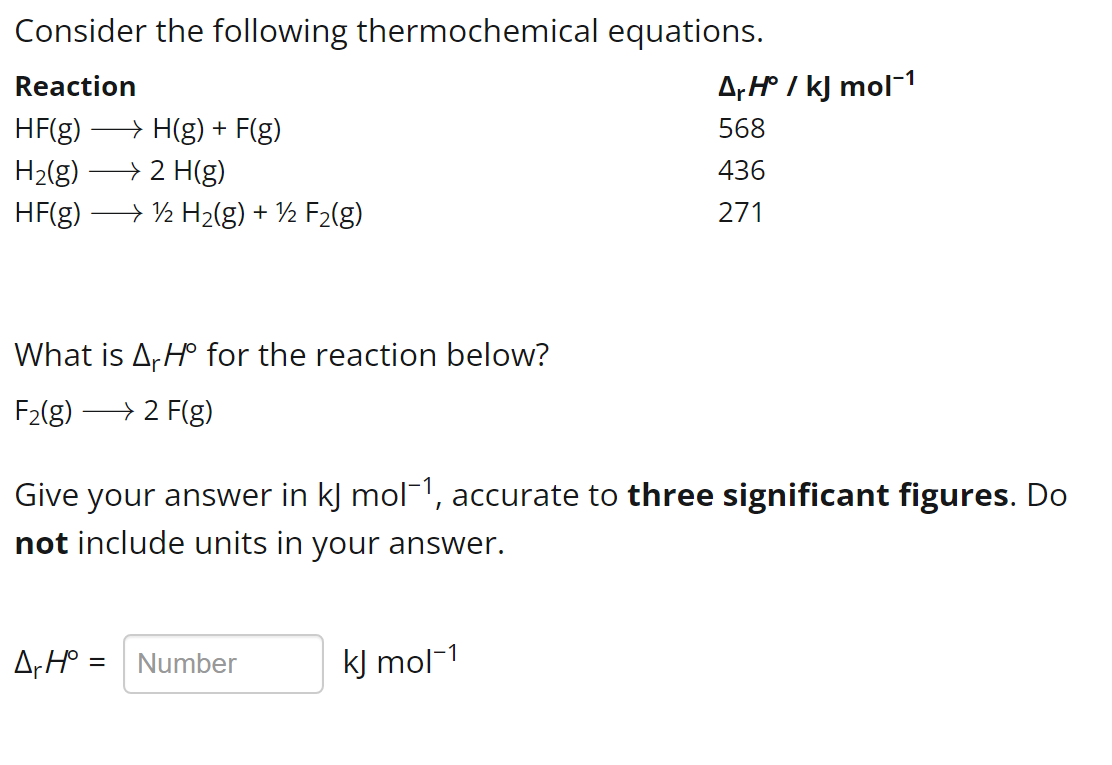 Solved Consider the following thermochemical equations. What | Chegg.com