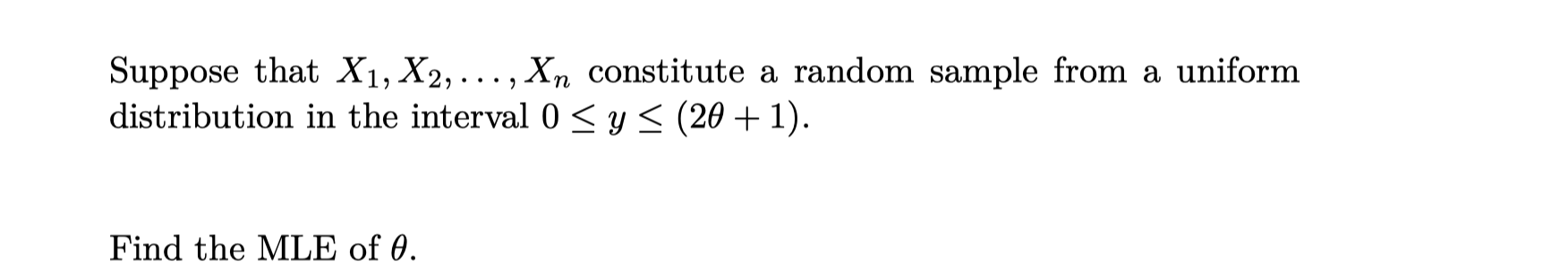 Solved Suppose that X1, X2, ..., Xn constitute a random | Chegg.com Solved Suppose that X1, X2, ..., Xn constitute a random | Chegg.com