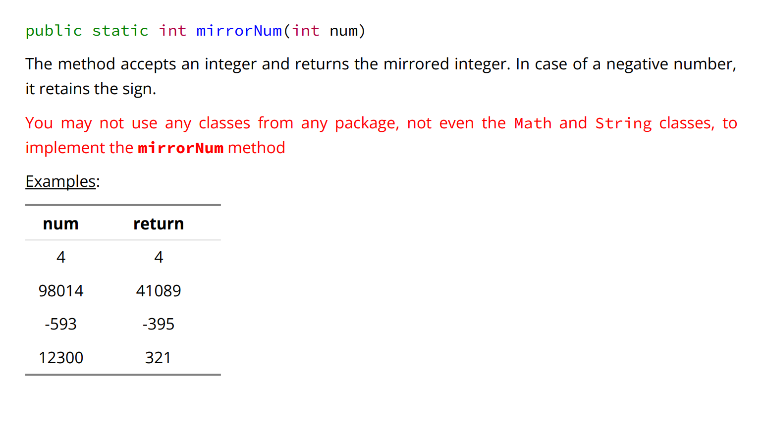 Solved public static int stringValue(String word) It returns | Chegg.com