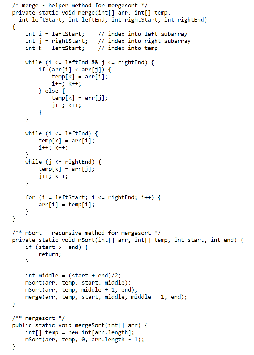 Solved public static int numUnique (int[] arr) { int count = | Chegg.com