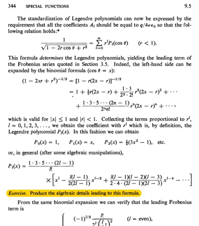 Solved Mathematical Methods for Physicists DO WHAT THE | Chegg.com