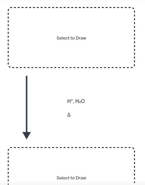Solved Draw the missing organic structures in the following | Chegg.com