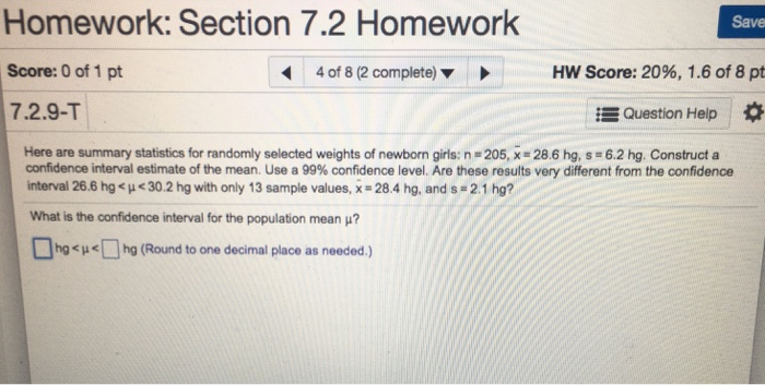 Solved Homework Section 7 2 Homework Score 0 Of 1 Pt