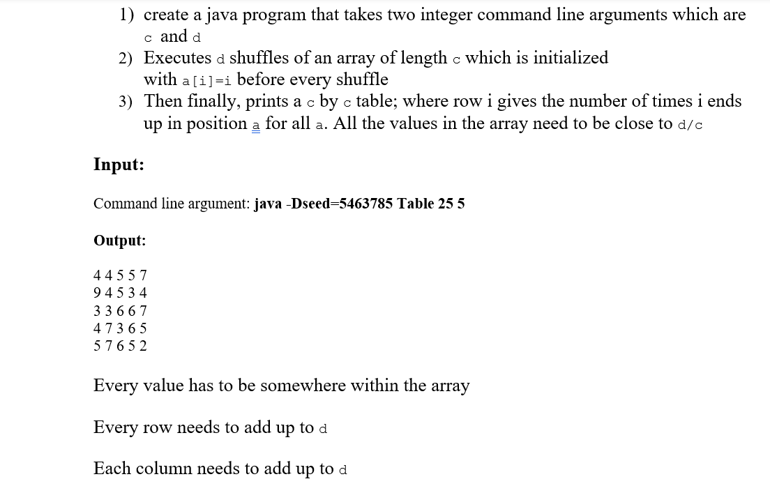 Solved 1 Create A Java Program That Takes Two Integer 5267