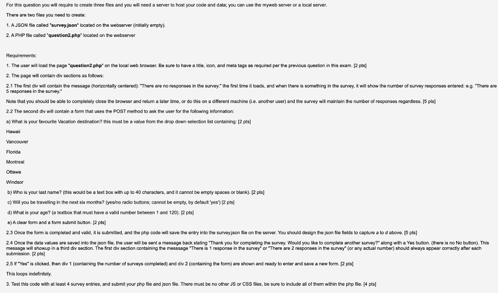 Solved For this question you will require to create three | Chegg.com