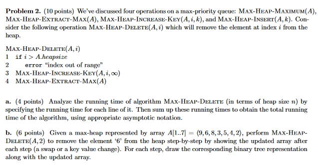 Solved Problem 2. (10 points) We've discussed four | Chegg.com