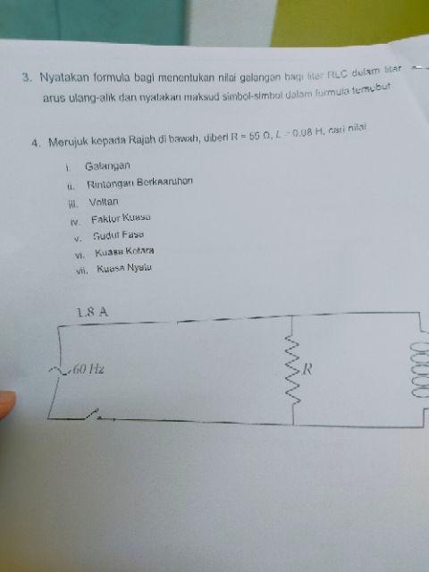 JAWAB SOALAN DI BAWAH. SILA TUNJUKKAN CARA PENGIRAAN | Chegg.com