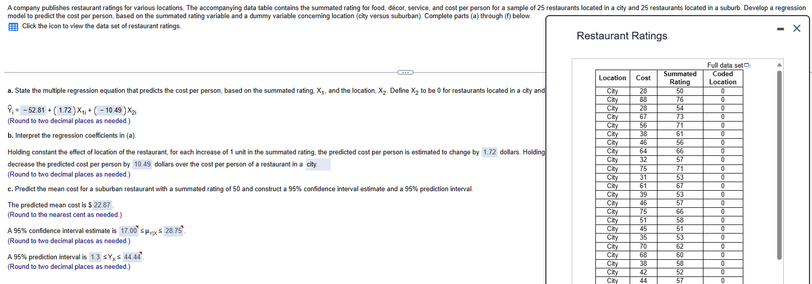 Solved Please help with question "C". They are marked red | Chegg.com