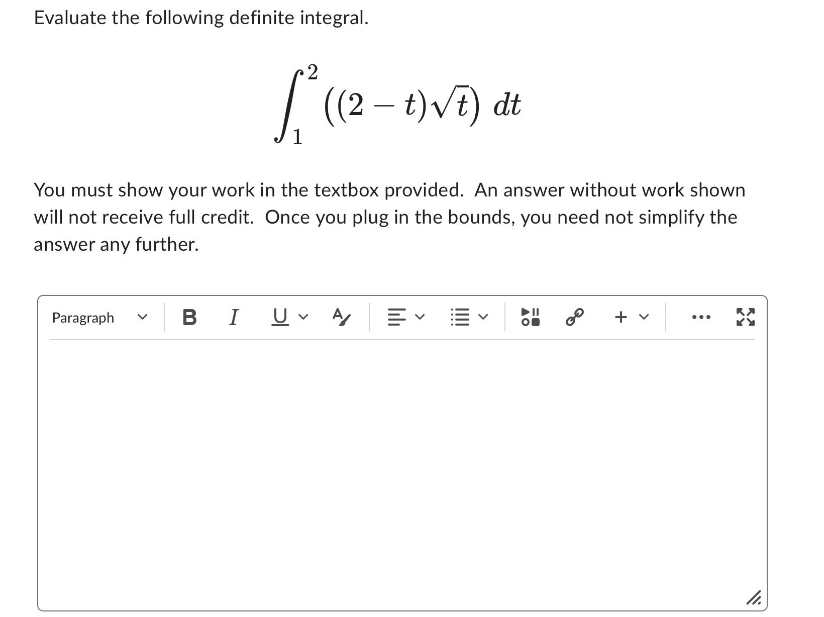 Solved Evaluate the following definite | Chegg.com