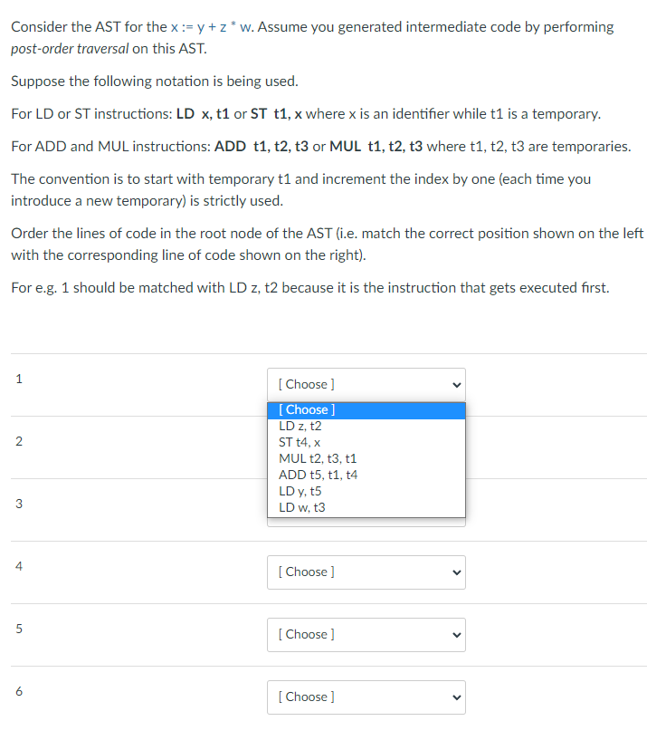 Solved do 1-6 please and make sure answer is correct. all | Chegg.com